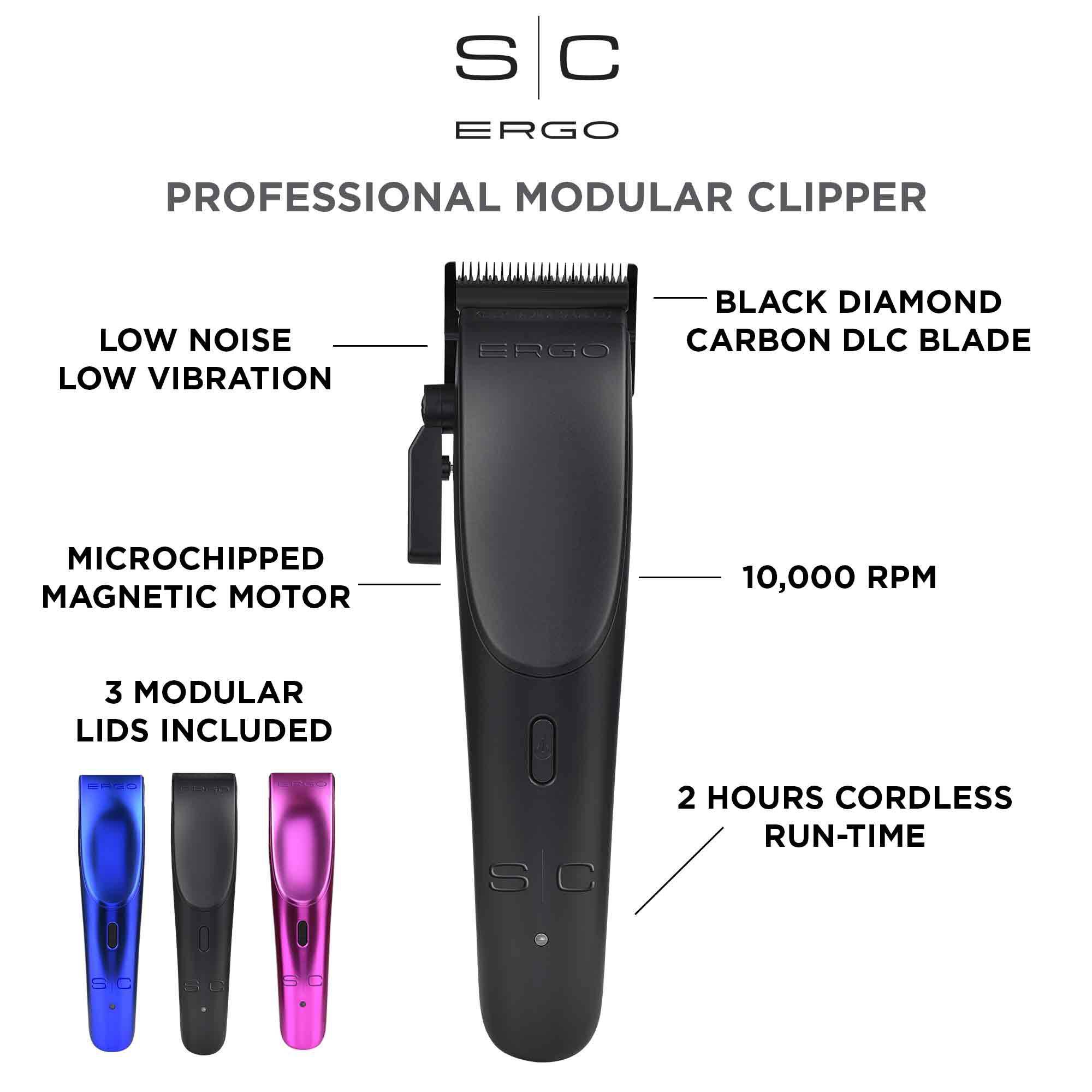 StyleCraft Ergo Pro Modular Microchipped Magnetic Motor Cordless Hair ...