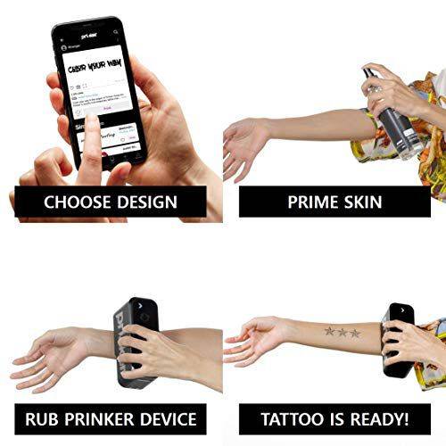 Prinker S Temporary Tattoo Device Kit