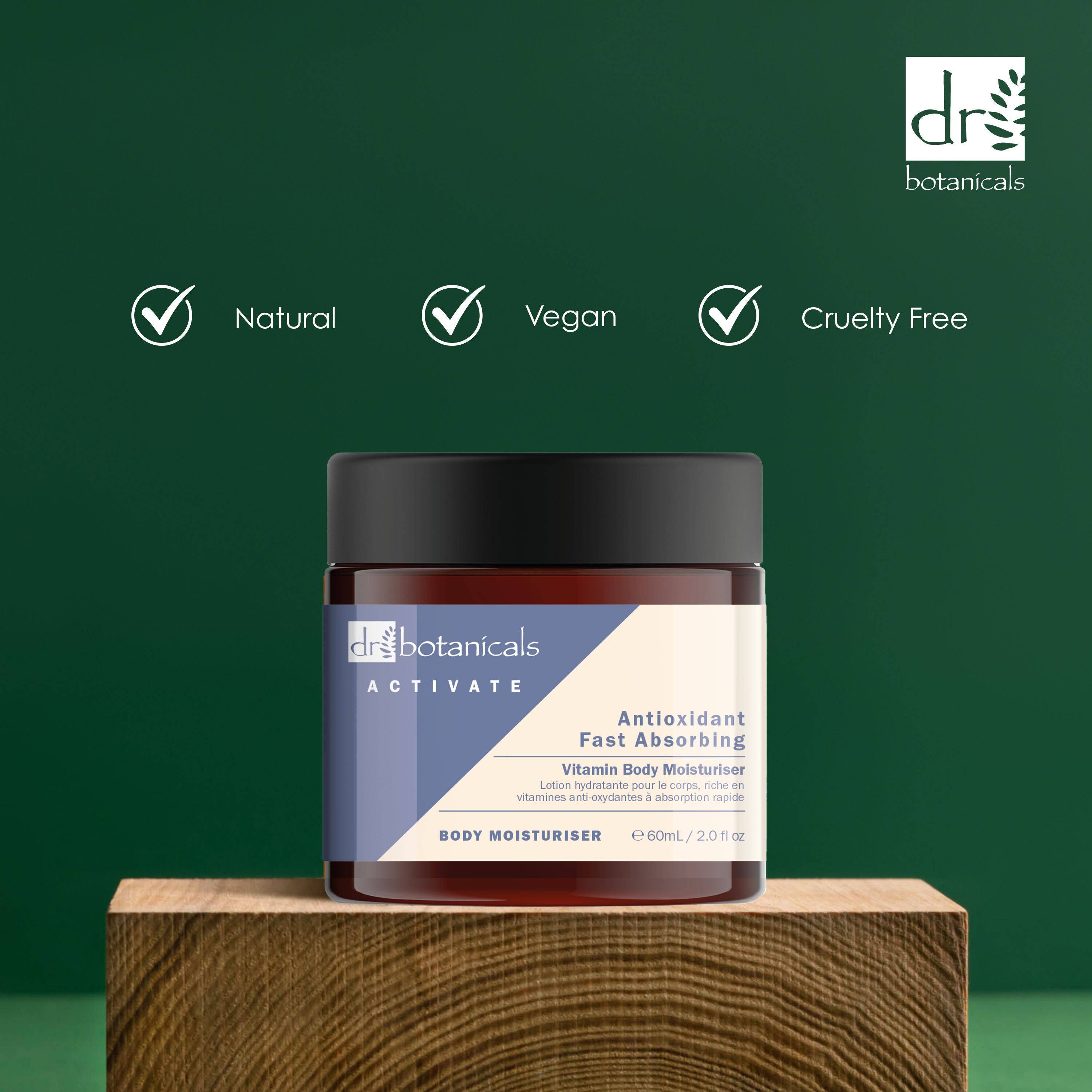 Dr Botanicals Activate Anti-Oxidant Fast Absorbing Vitamin Body ...