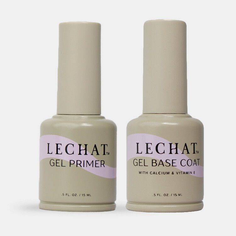 LeChat Nails Color & Top In One Coat Nail Gel Polish Try Me Kit with ...