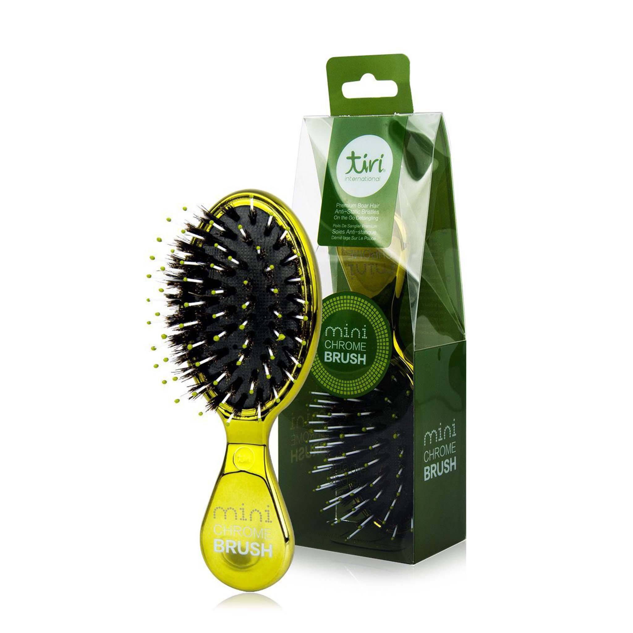 Tiri Pro Mini Boar Bristle "Purse Perfect" Hair Brush