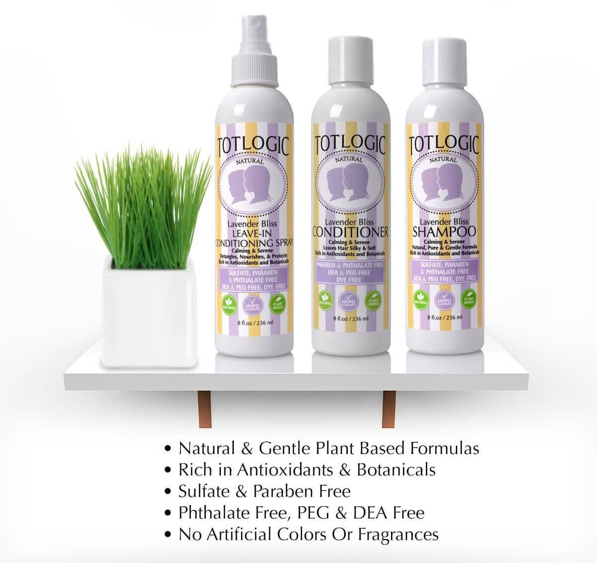 Logic Products Leave-In Conditioning Spray Lavender Bliss