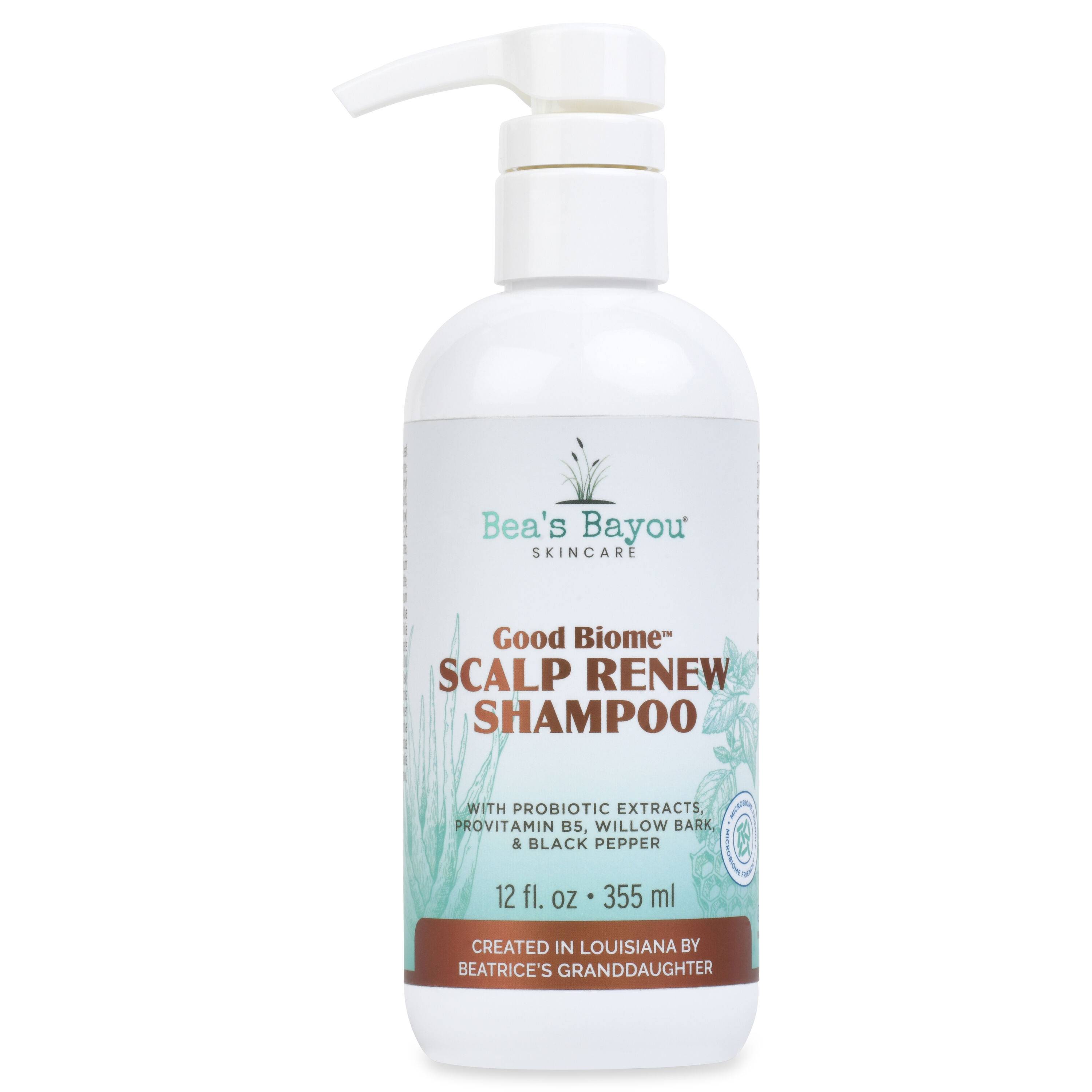 Bea's Bayou Skincare Good Biome Scalp Renew Moisturizing Shampoo 12 oz
