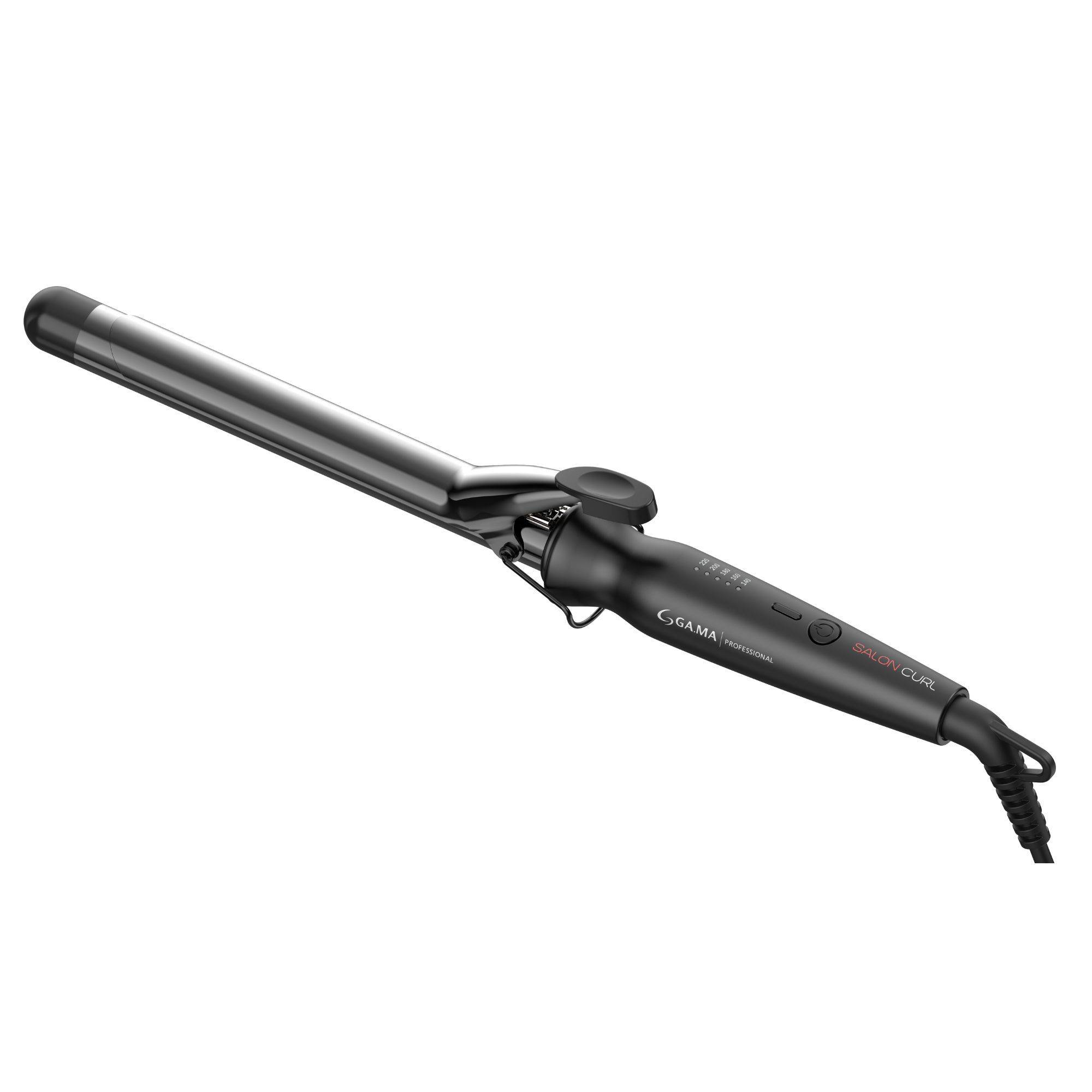 GA.MA Italy Professional Classic Curling Iron 1in Salon Curl