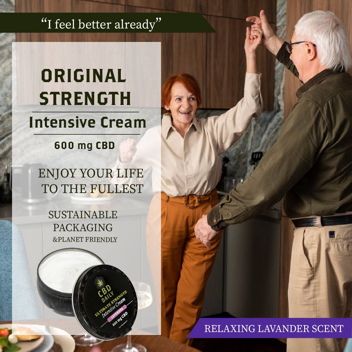CBD Daily Ultimate Strength Intensive Cream 5 oz.