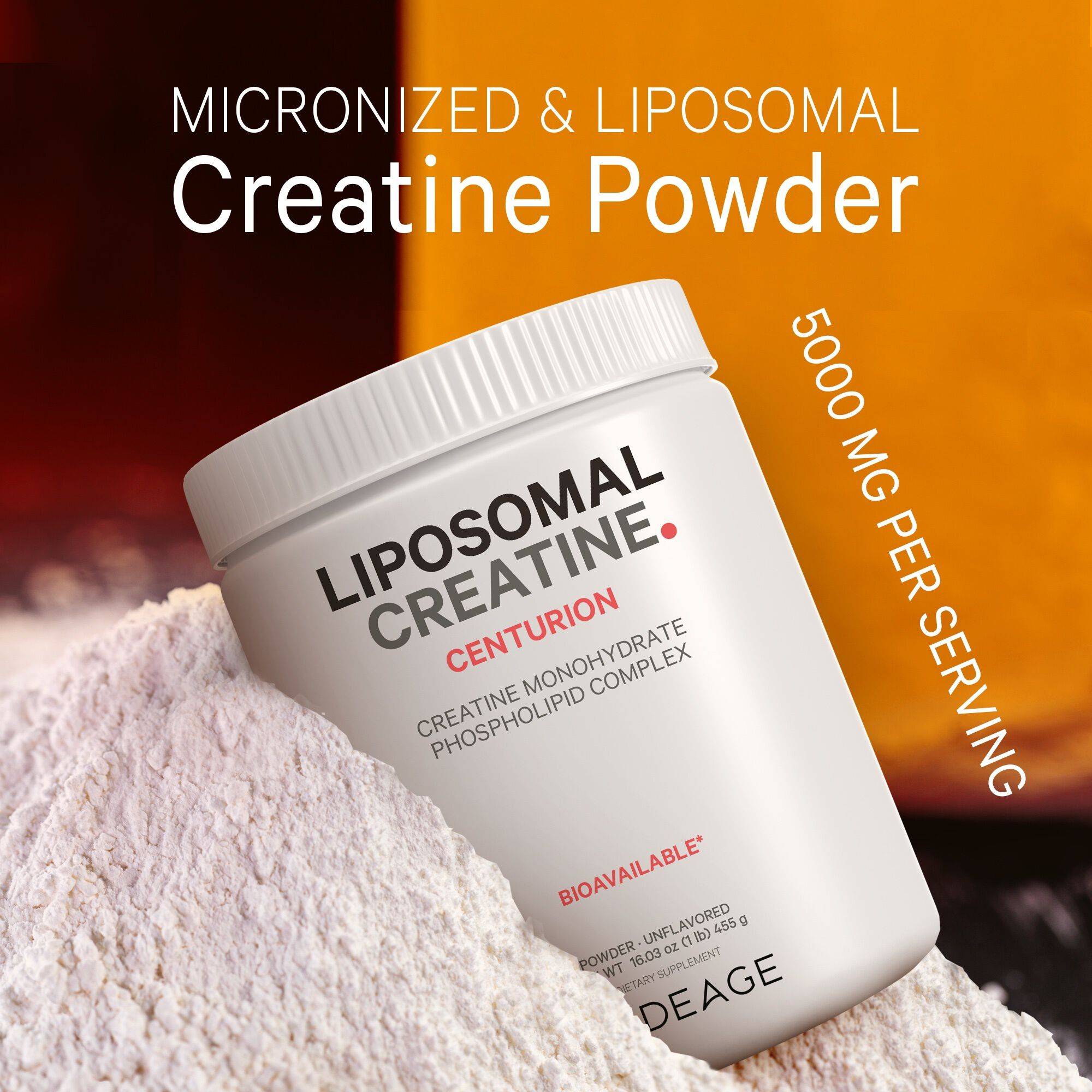 Codeage Liposomal Creatine Monohydrate Powder Supplement