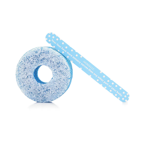 Spongelle Pedi Pop Pedi Buffer & Nail File - Cotton Candy