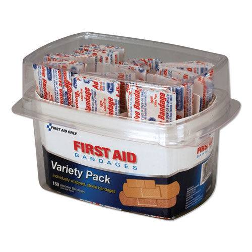 PhysiciansCare by First Aid Only First Aid Bandages, Assorted, 150 ...