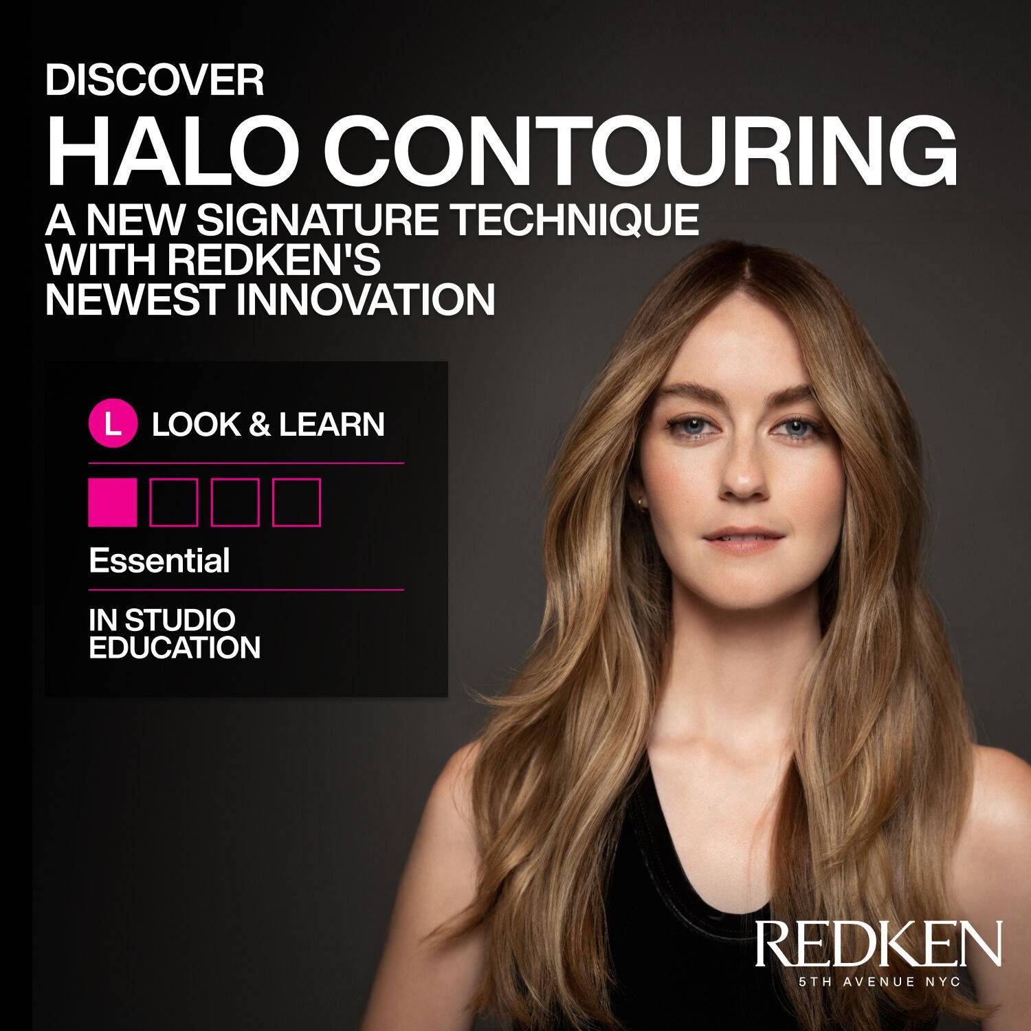 Redken Discover Halo Contouring, A New Signature Technique