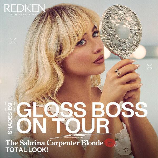 Redken Gloss Boss On Tour The Sabrina Carpenter Blonde Total Look