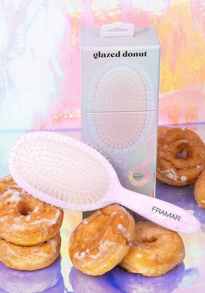 Framar Glazed Donut Detangle Brush
