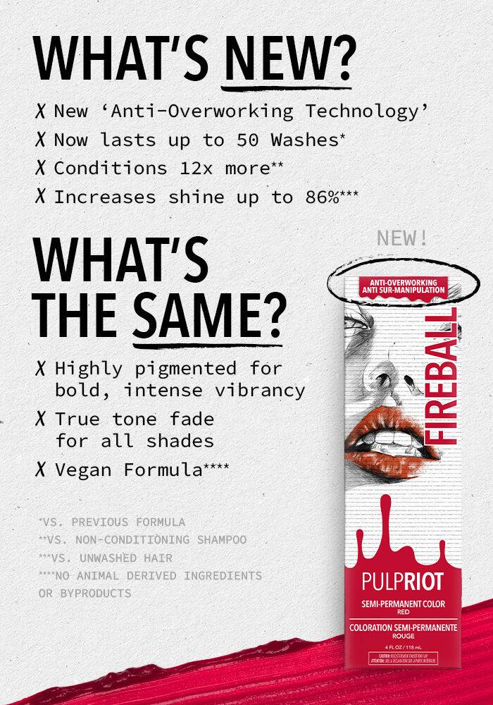 Pulp Riot NEW! Semi-Permanent Haircolor