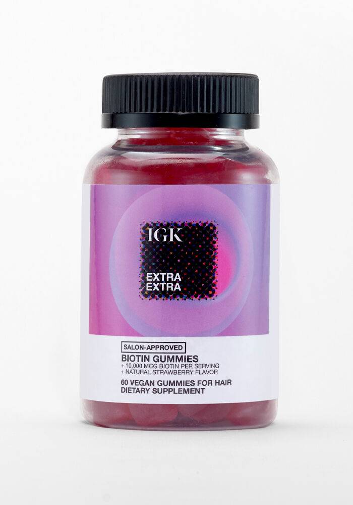 IGK Extra Extra Biotin Vitamin Gummies
