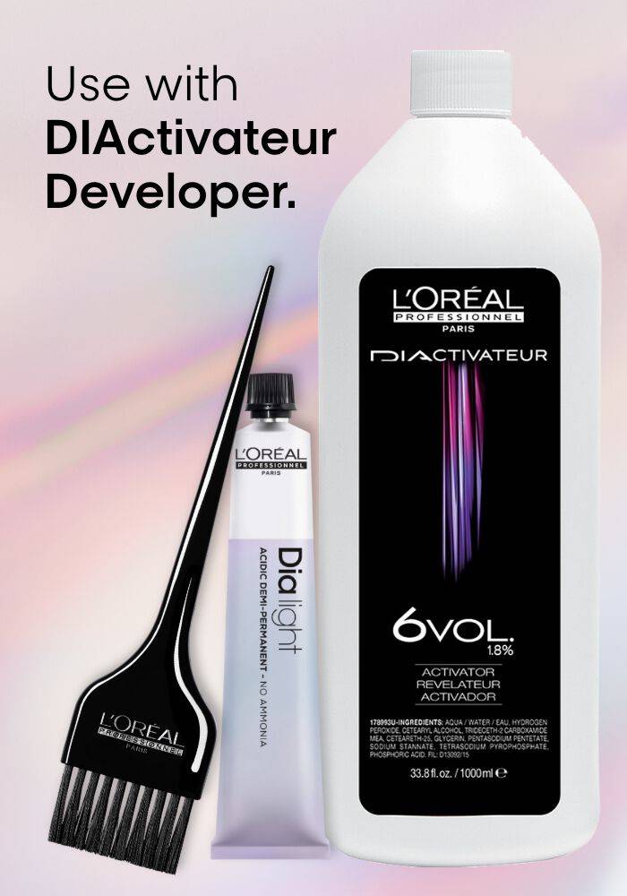 L'Oréal Professionnel Dia DIA Light Ammonia-Free Demi-Permanent Gel ...
