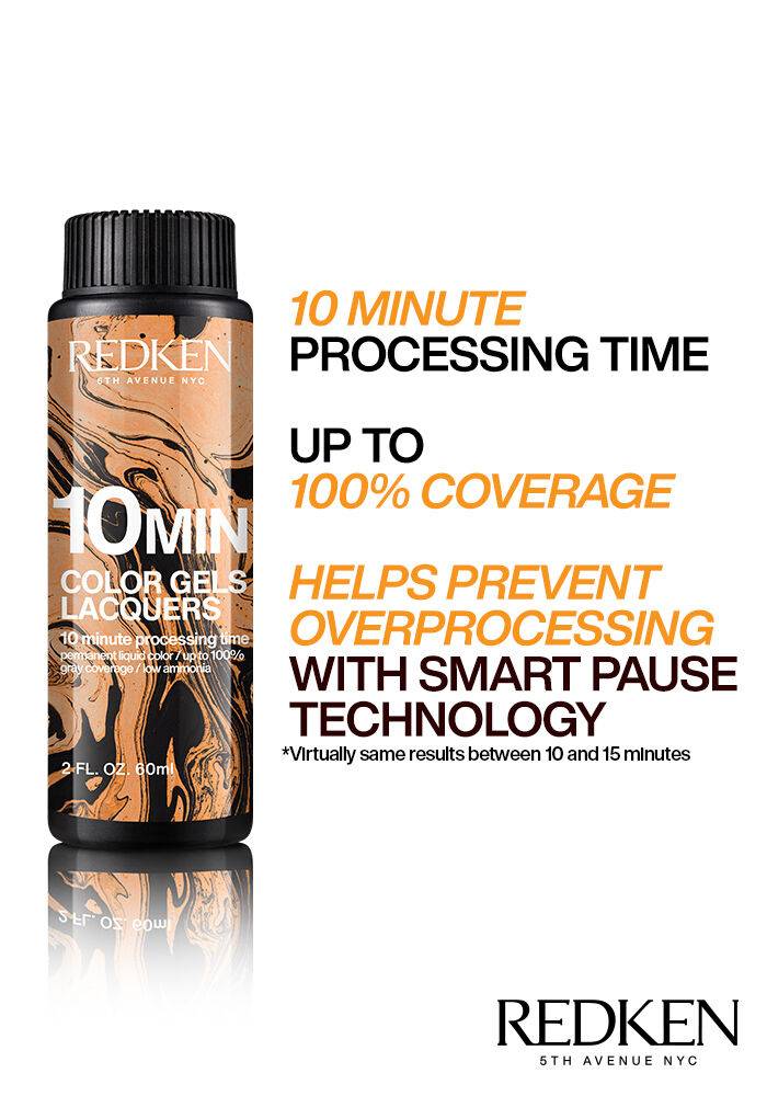 Redken Color Gels Lacquers 10 Minute Express Liquid Permanent Color