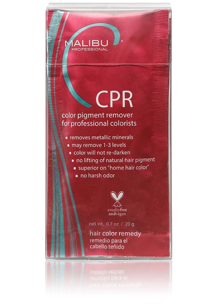 Malibu C CPR Color Pigment Remover Packette- 6 Count