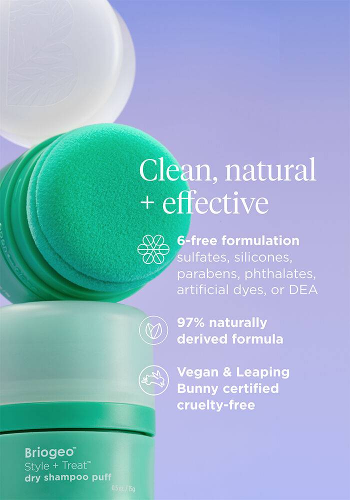 Briogeo Dry Shampoo Puff Universal For All Hair Colors