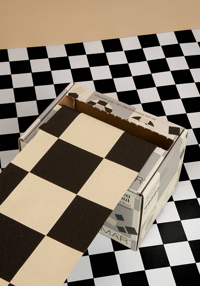 Framar Checked Out Embossed Roll