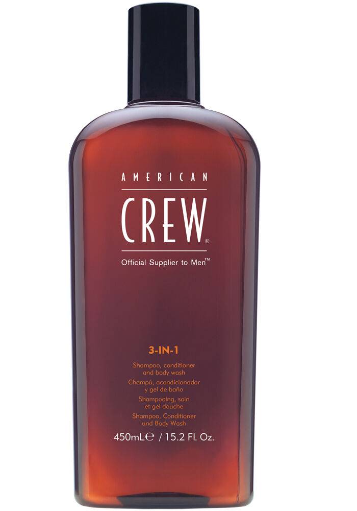 American Crew 3-In-1 Shampoo, Conditioner & Body Wash