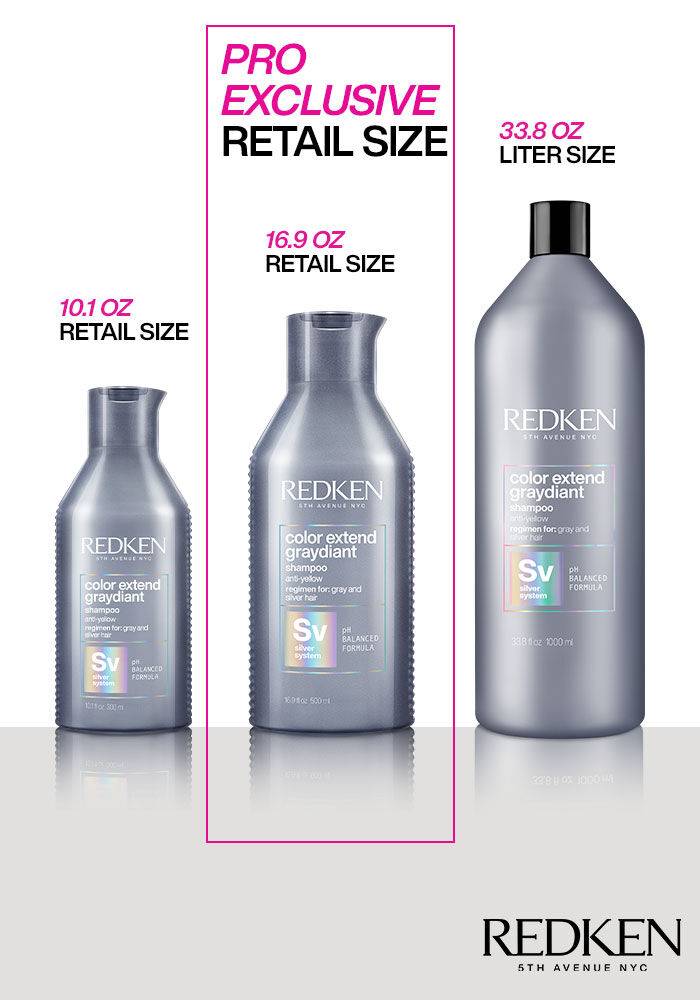 Redken Color Extend Graydiant Purple Shampoo for Gray and Silver Hair