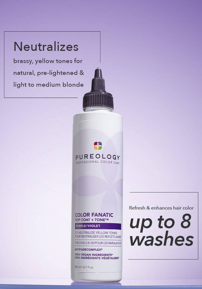 Pureology Color Fanatic Top Coat + Tone Purple