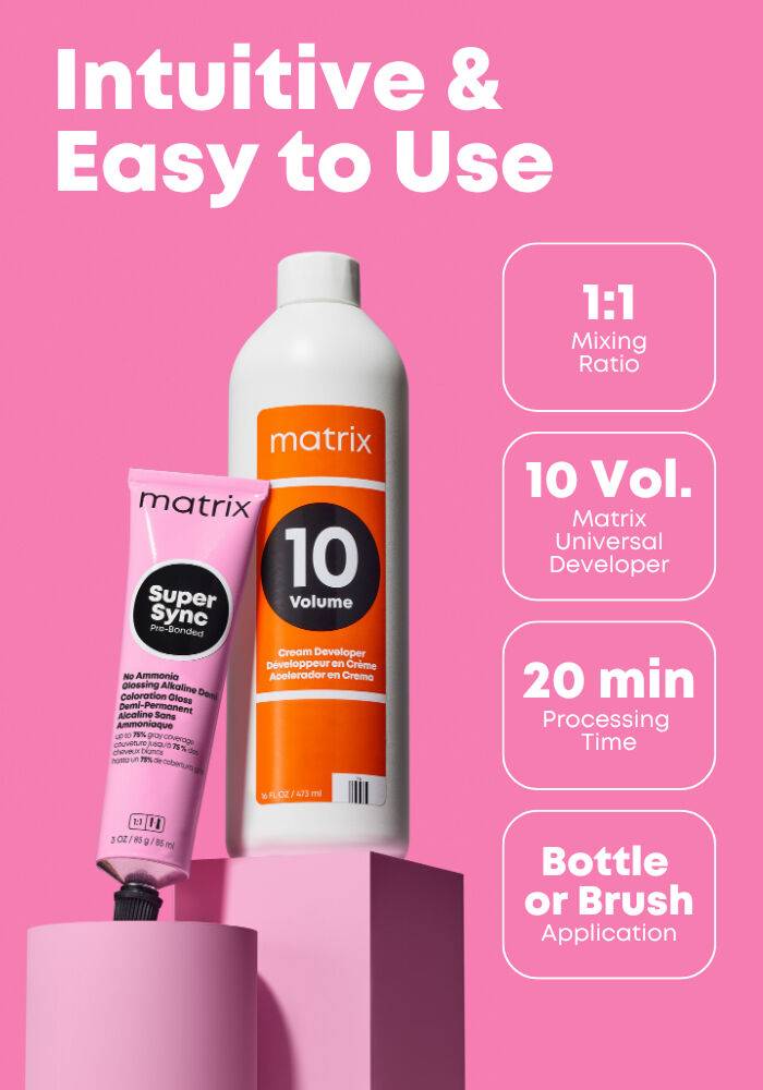 Matrix Super Sync Pre-Bonded Alkaline Demi