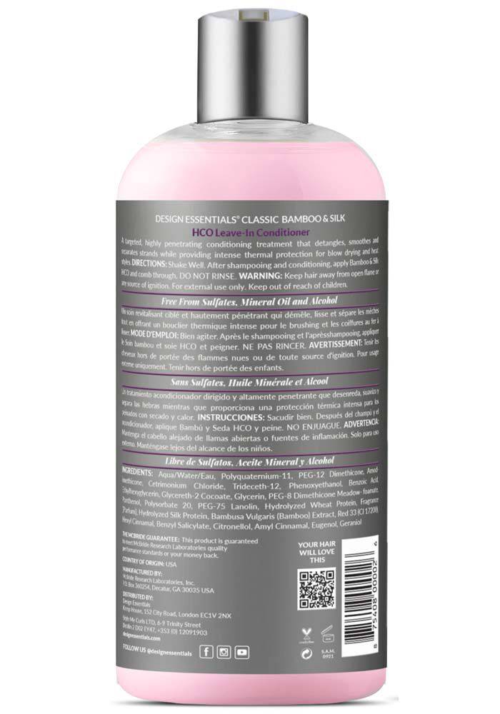 Design Essentials Bamboo & Silk HCO Leave-In Conditioner