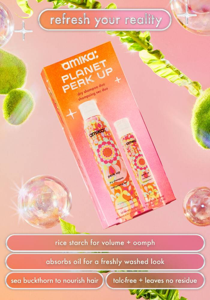 amika Planet Perk Up Dry Shampoo Gift Set