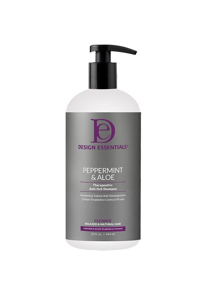 Design Essentials Peppermint & Aloe Therapeutics Anti-Itch Shampoo