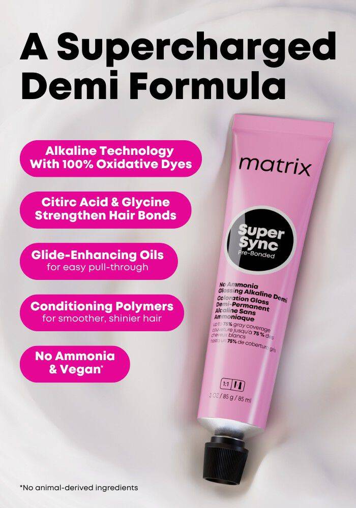 Matrix Super Sync Pre-Bonded Alkaline Demi