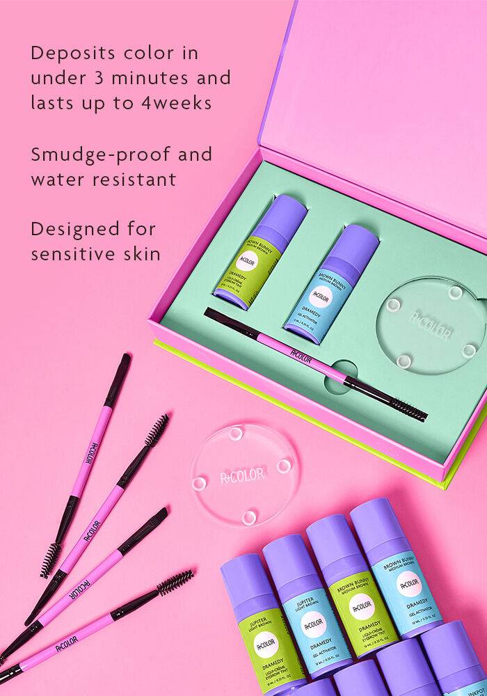 R+Co R+COLOR DRAMEDY Instant Eyebrow Tint Kit