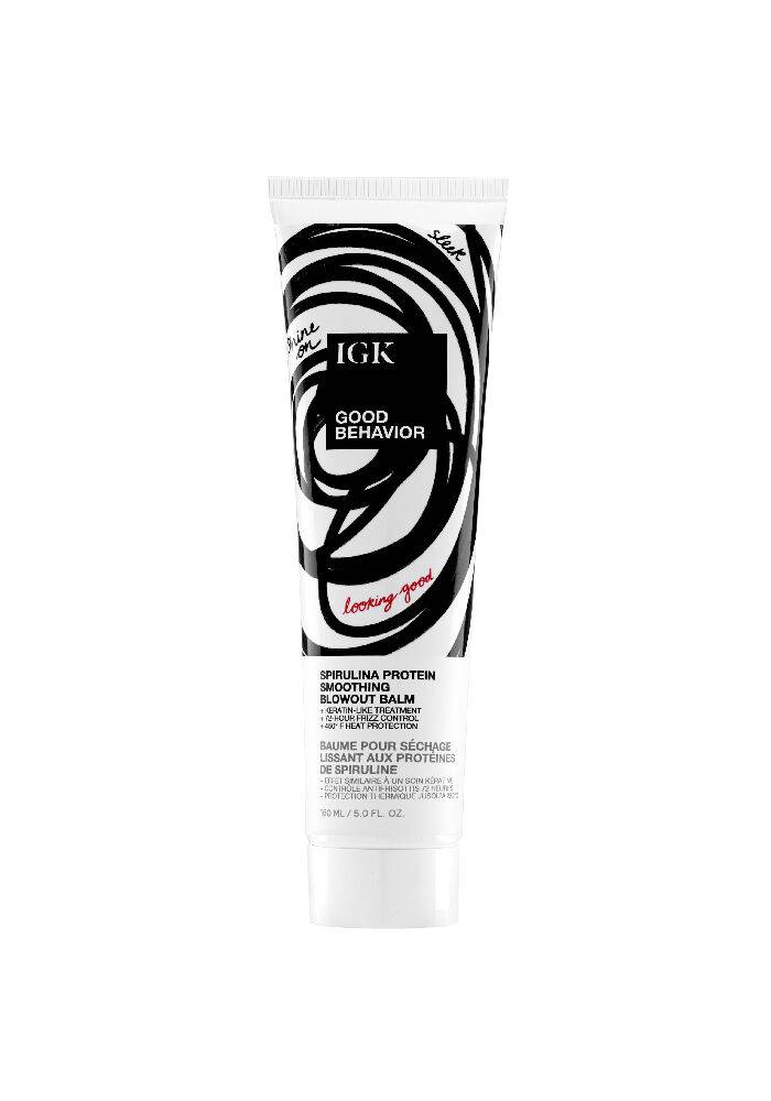 IGK Good Behavior Spirulina Protein Anti-Frizz Smoothing Blowout Balm