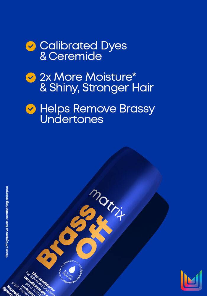 Matrix Brass Off Blue Pigmented Toning Conditioner