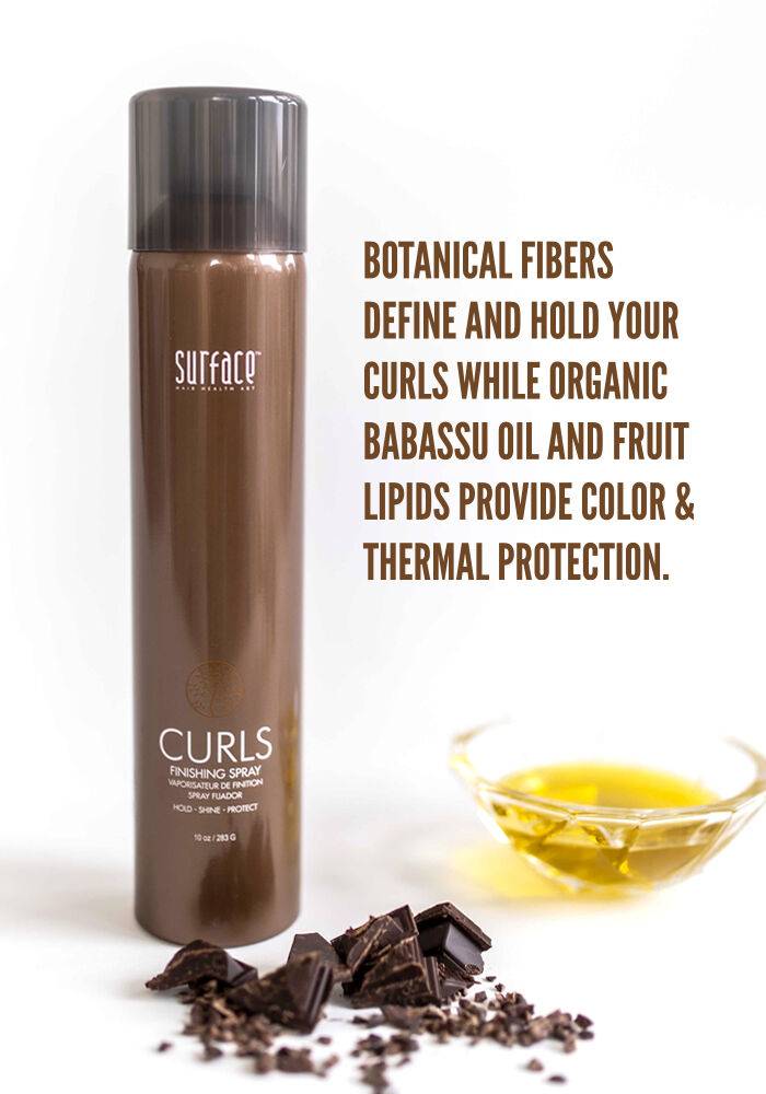 Surface Curls Finishing Spray