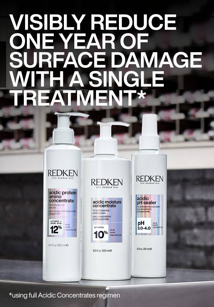 Redken Acidic Protein Amino Concentrate- Salon Exclusive Customizable ...