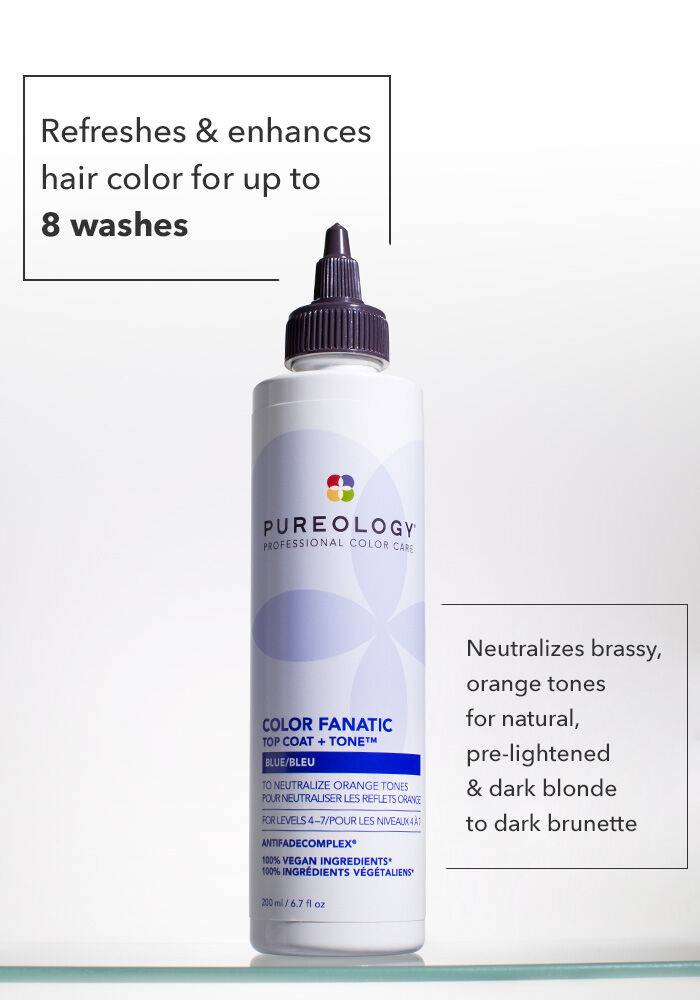 Pureology Color Fanatic Top Coat + Tone Blue