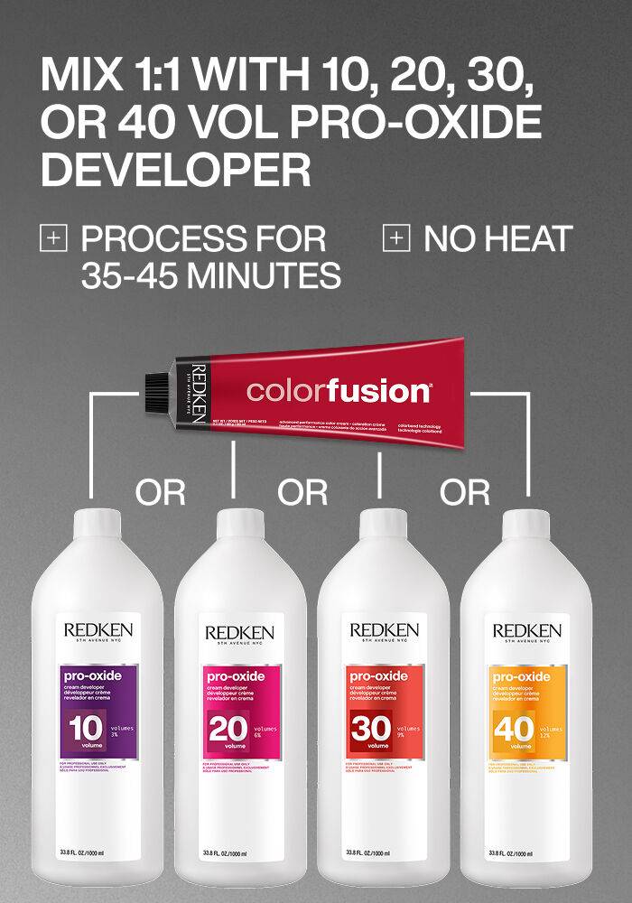 Redken Color Fusion™ Advanced Performance Permanent Color Cream 2 oz.