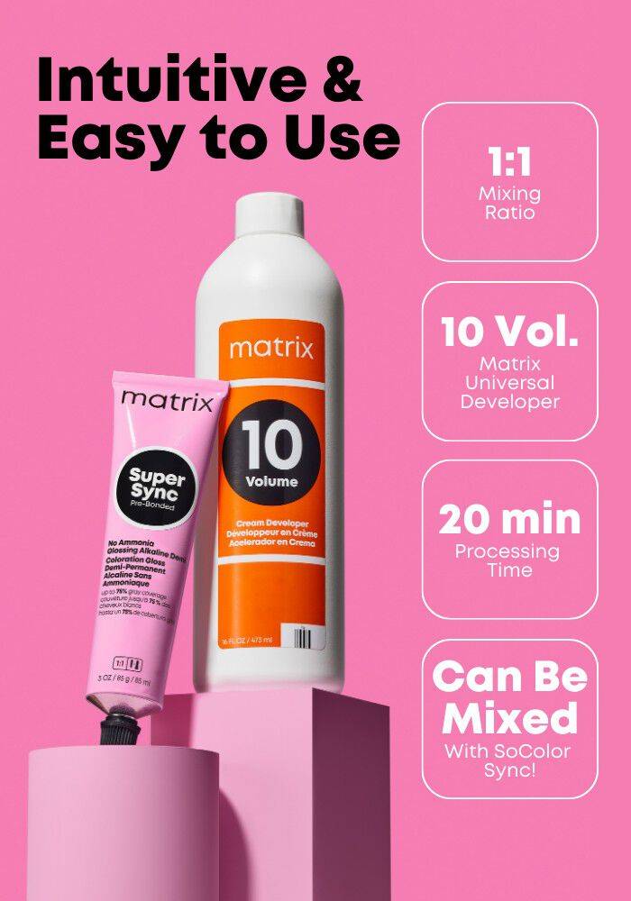 Matrix Super Sync Pre-Bonded Alkaline Demi