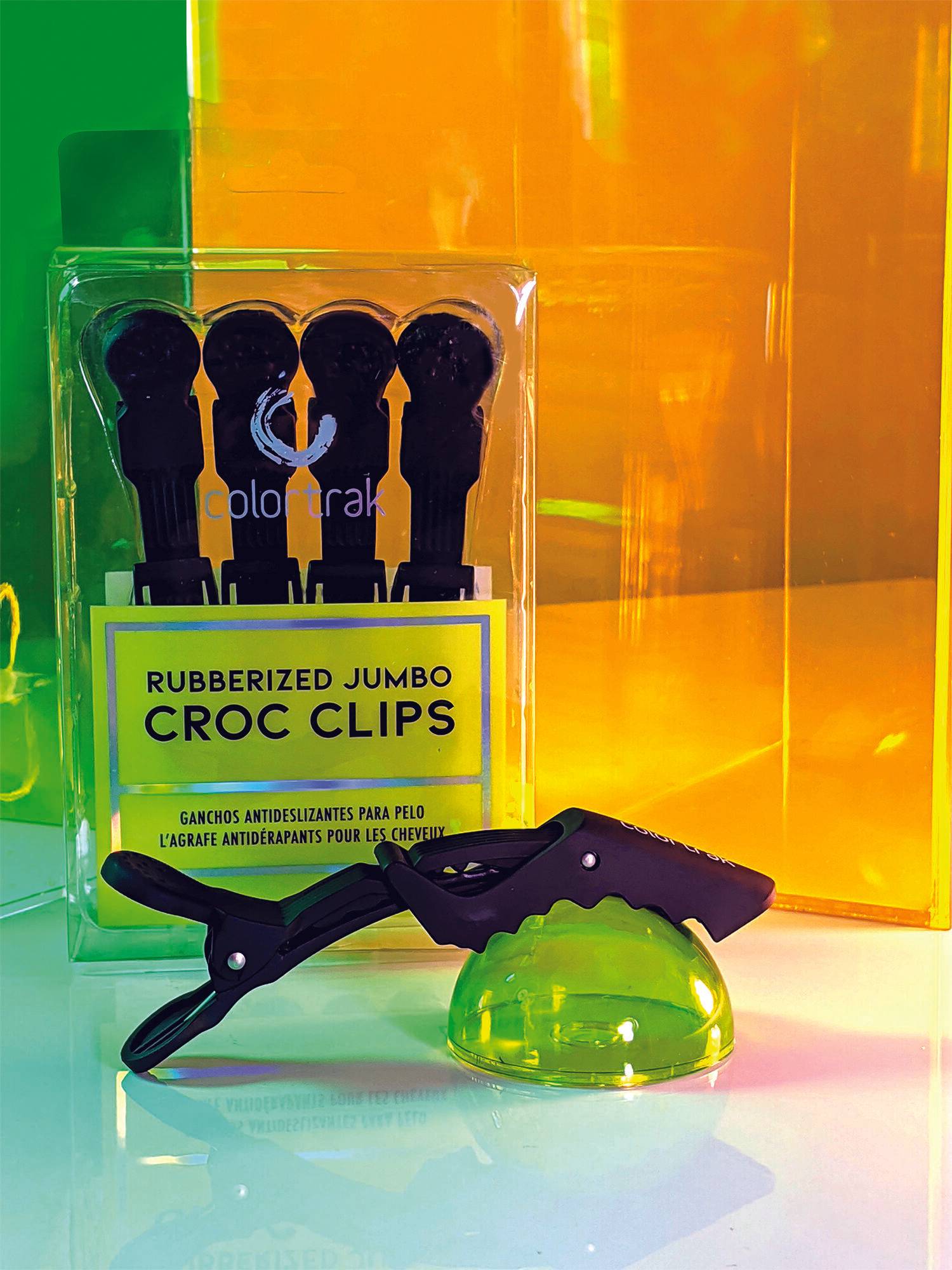 Colortrak Jumbo Croc Clips