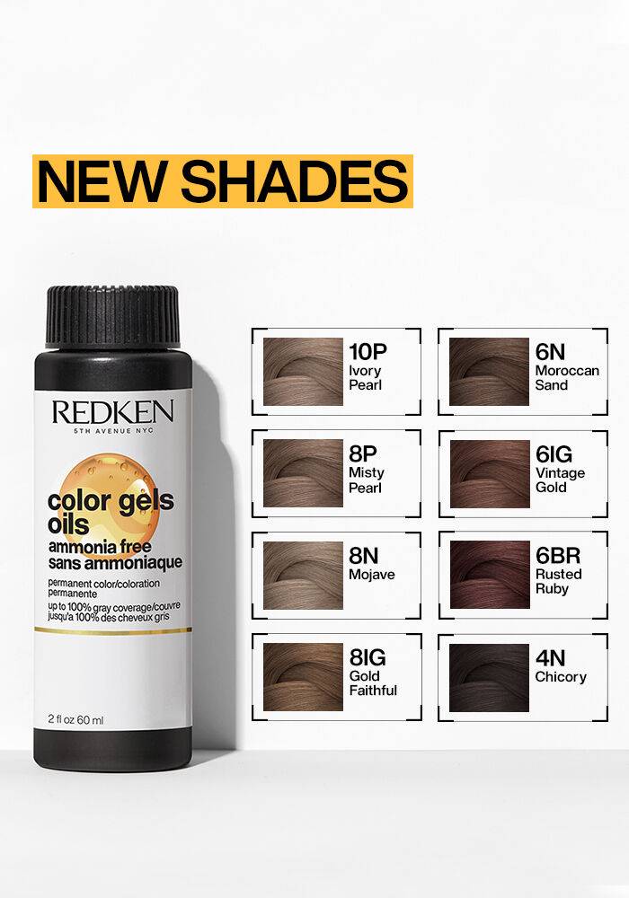 Redken Color Gels Oils Permanent Liquid Hair Color