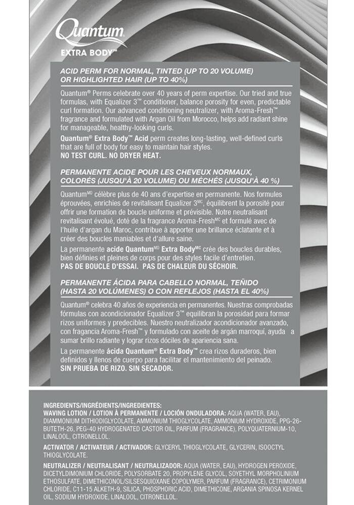 Zotos Professional QUANTUM Extra Body Acid Perm