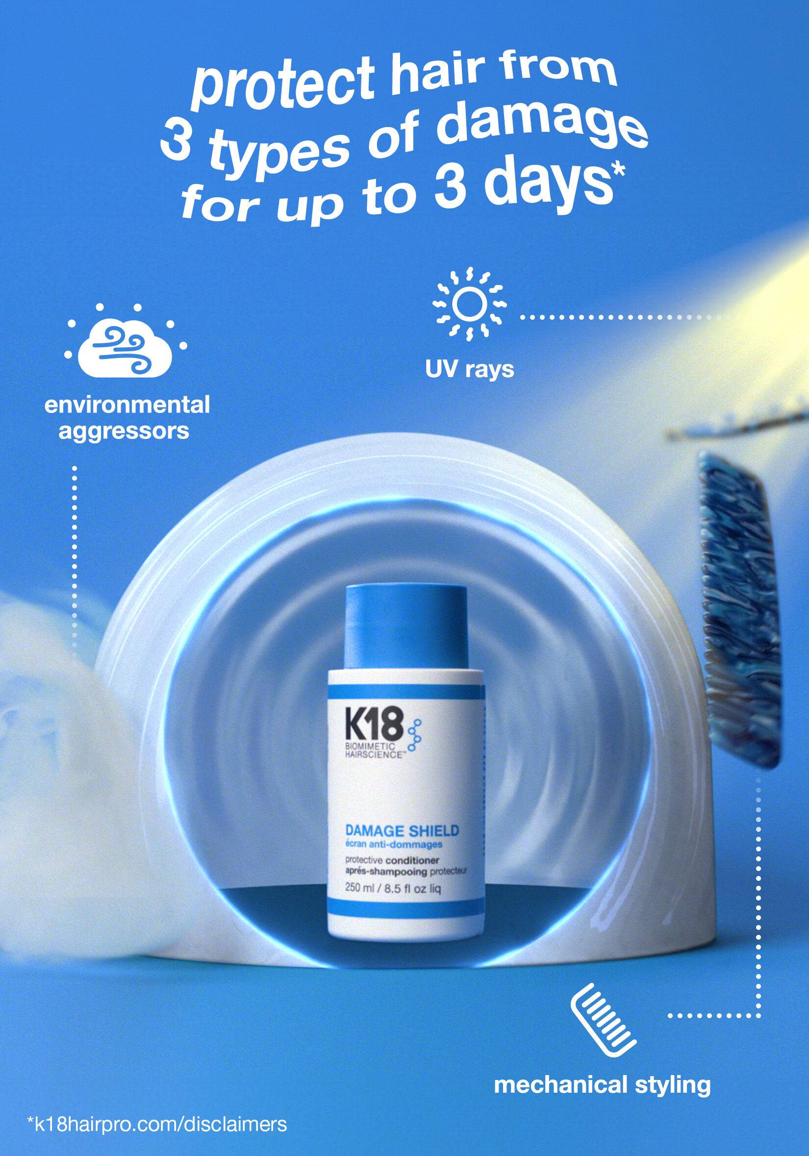 K18 Biomimetic Hairscience Damage Shield Protective Conditioner