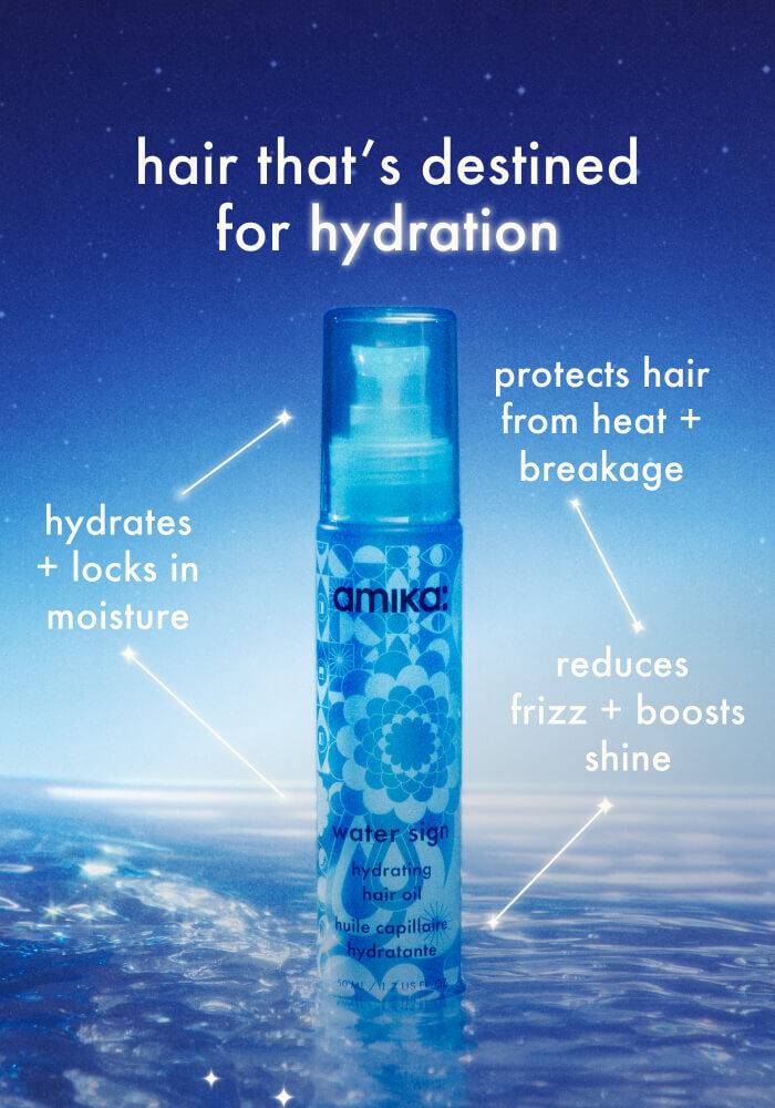 amika Water Sign Hydrating Hair Oil
