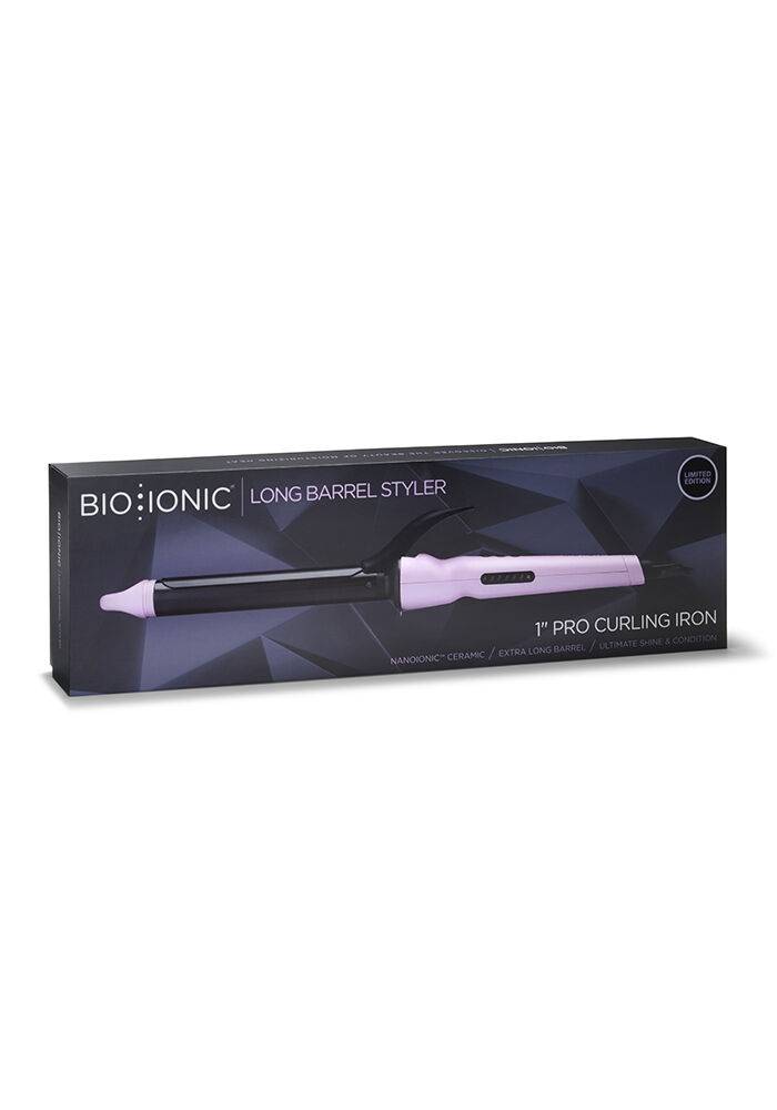 Bio Ionic LE 1 Inch Long Barrel Soft Amethyst