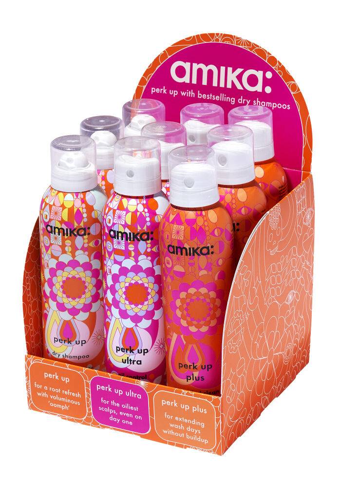 amika Dry Shampoo Salon Display