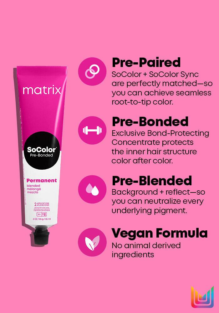 Matrix SoColor Pre-Bonded Permanent Hair Color