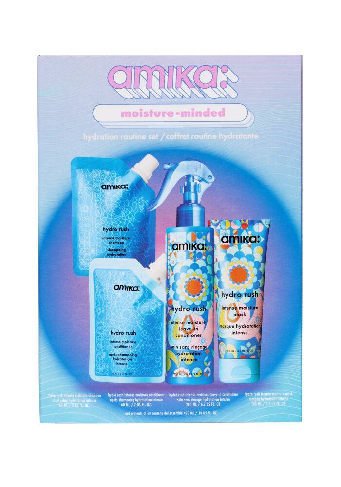 amika Moisture-Minded Hydration Routine Set