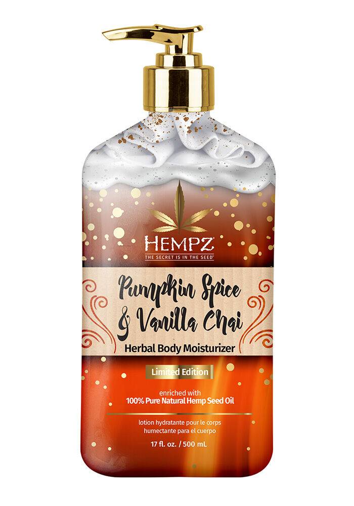 Hempz Pumpkin Spice & Vanilla Chai Herbal Body Moisturizer