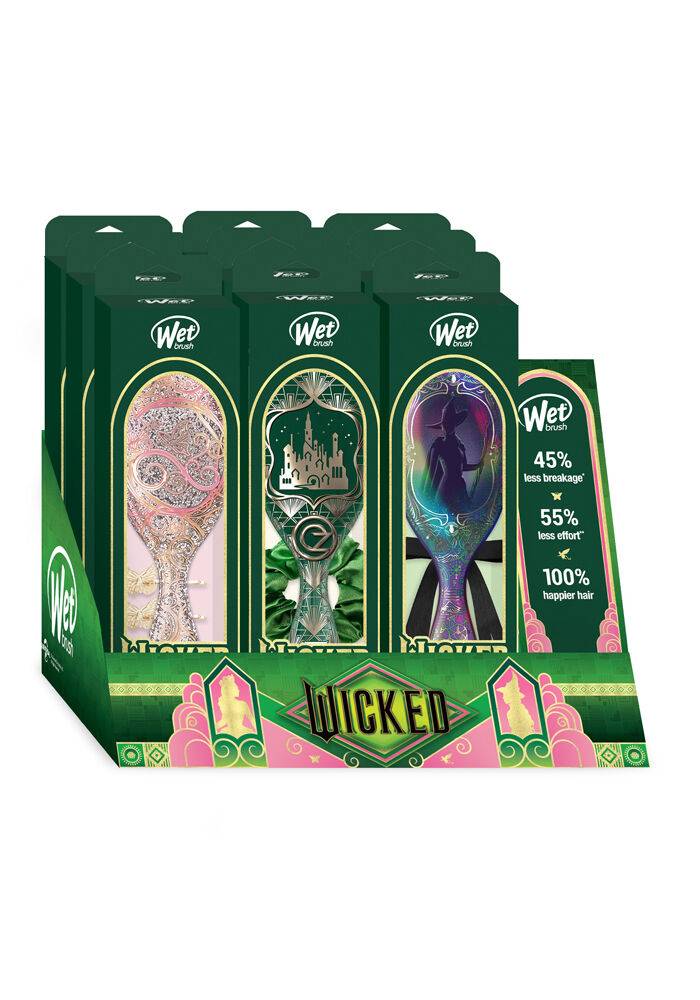 WetBrush Pro Universal Wicked Pro Detangler Display 9 pc.