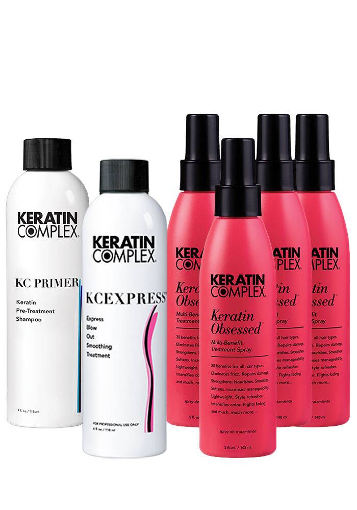 Keratin Complex EBO: Express Blow Out® Smoothing Treatment System Kit